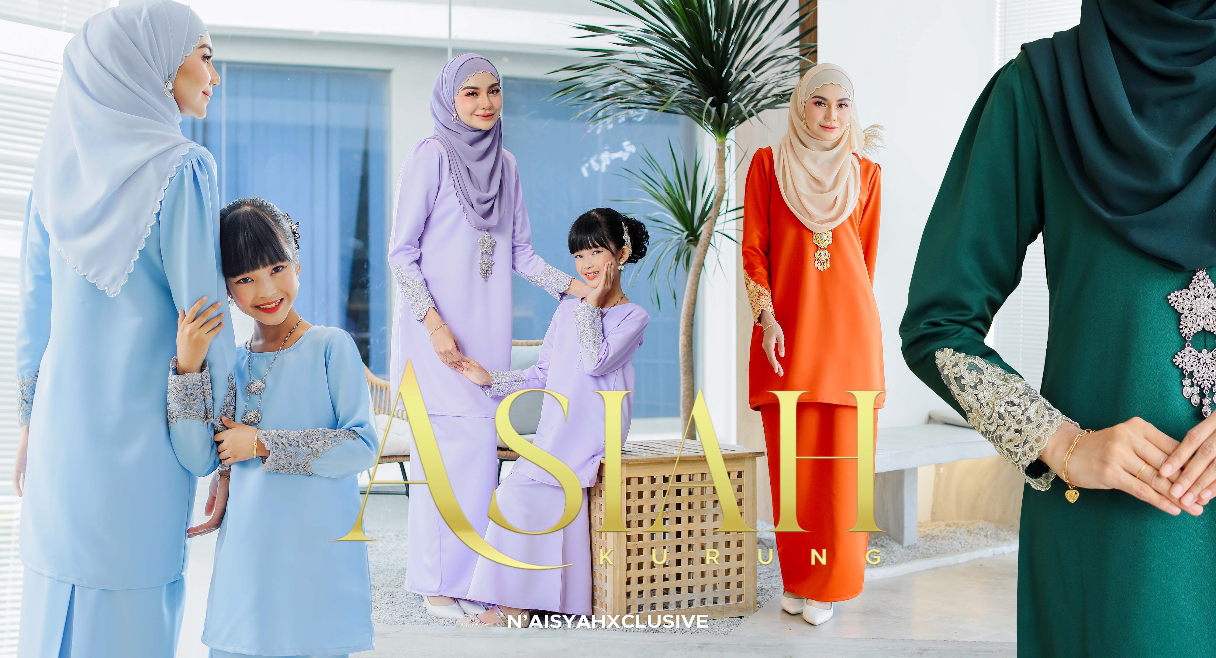 N'aisyah Xclusive | Malaysia's Muslimah Clothing | Baju Kurung | Blouse ...